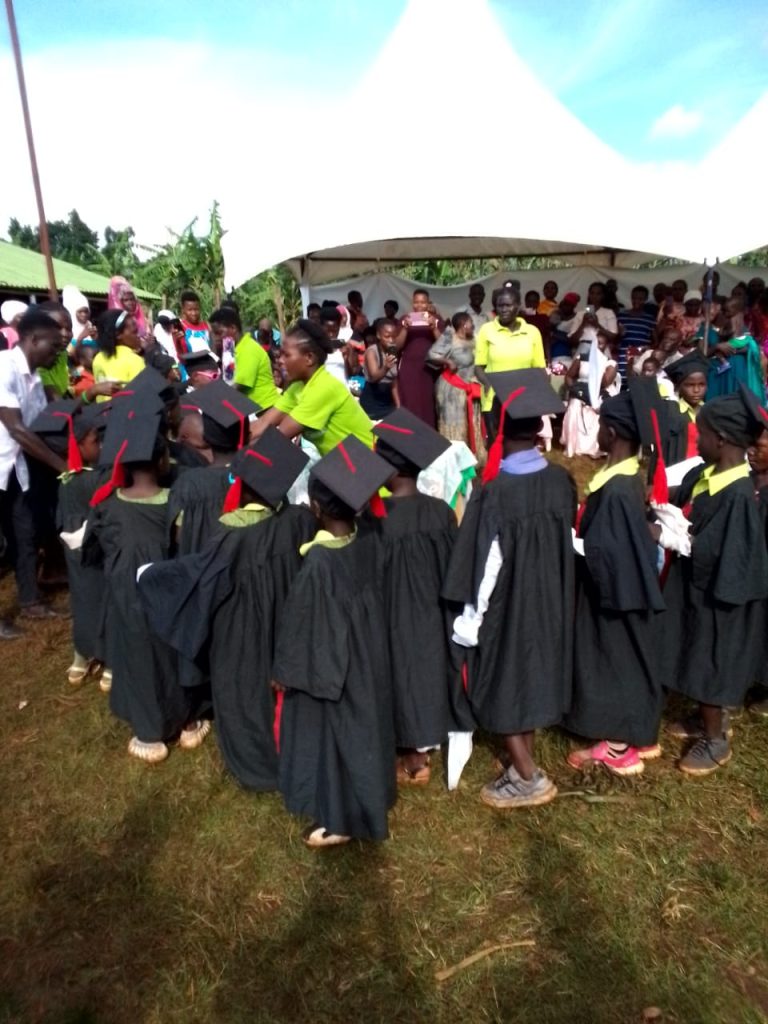 Celebrations as Top Class pupils Transition to Primary One! - Uganda
